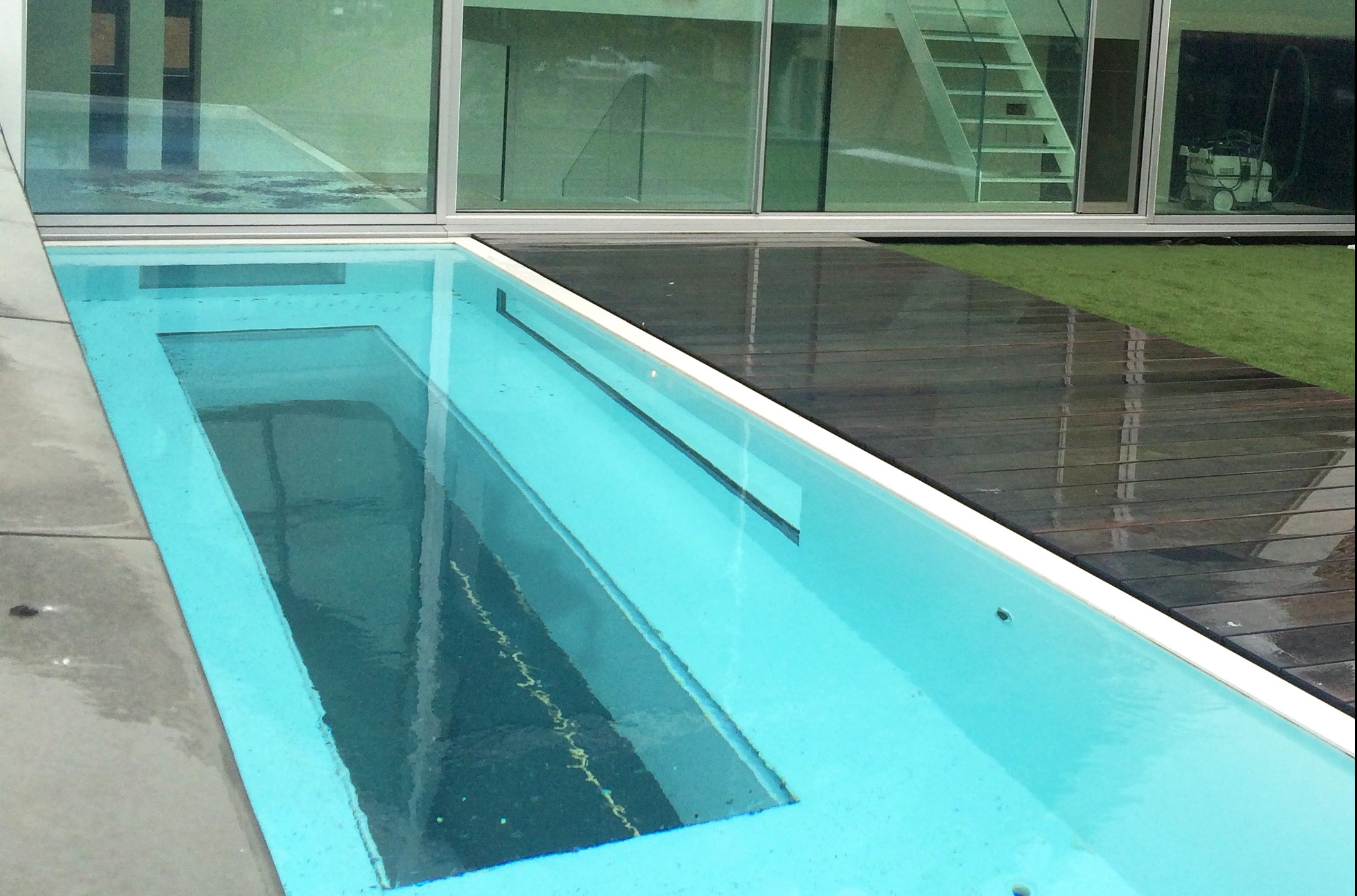 Translucent pool floor, Belgium