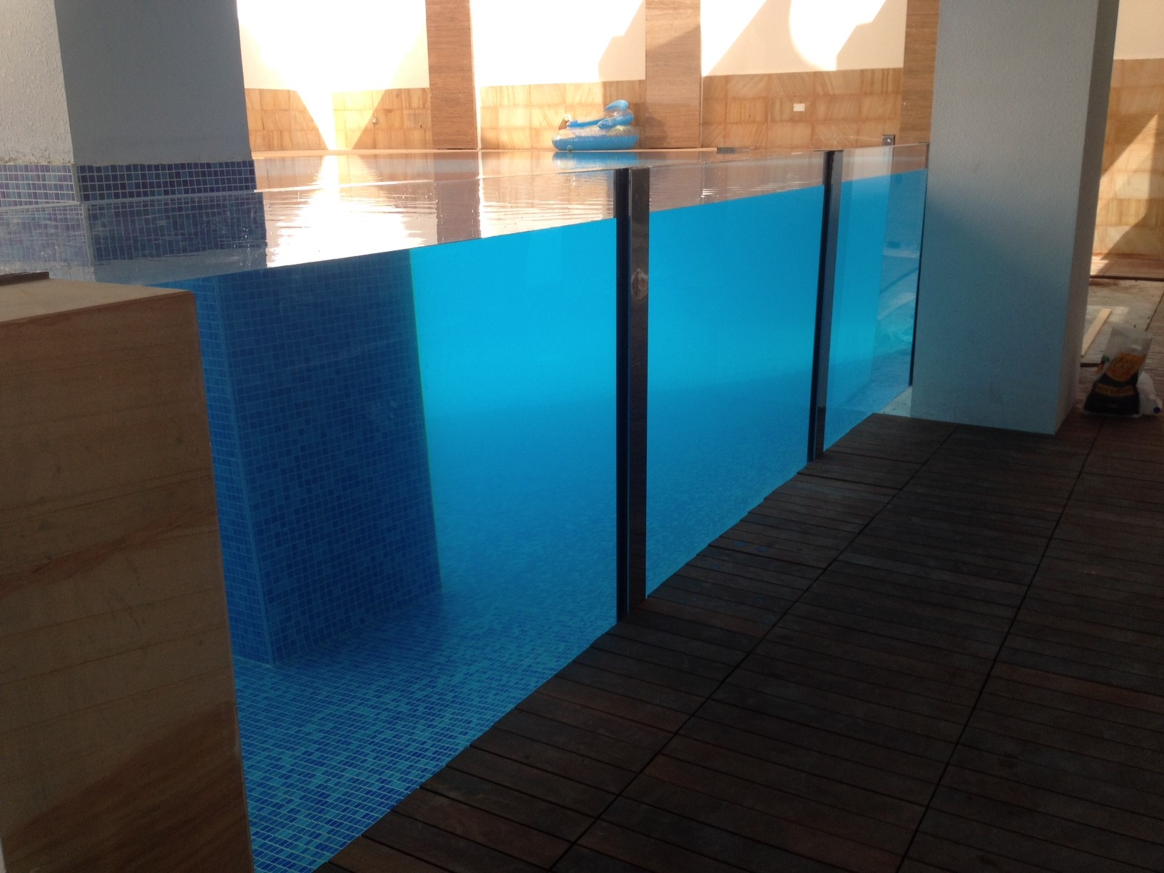 Underwater windows for great project in Oman.